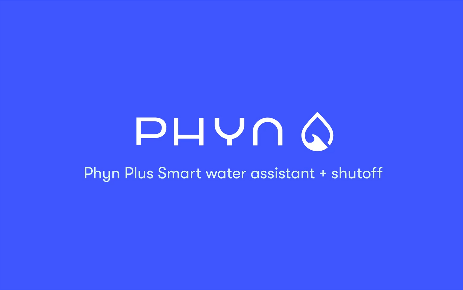 Phyn Plus Smart Water Assistant + Shutoff (2nd Gen)